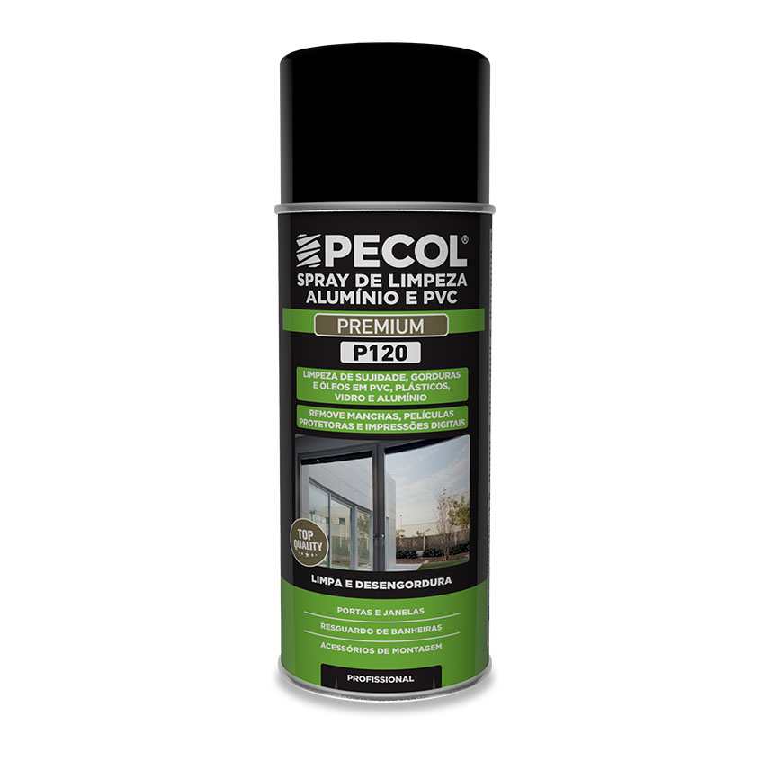 SPRAY LIMPEZA DE VIDRO E ALUMINIO P120 - Brupec